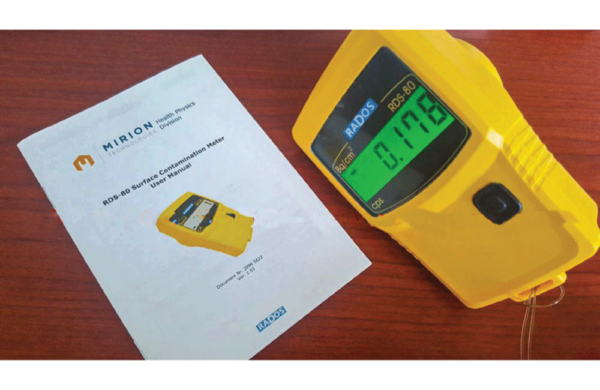 Mirion RDS-80 Surface Contamination Meter for Radiation Detection – Farrwest