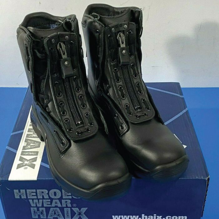 HAIX Airpower R2 – Certified EMS and Station Boot with Polishable Toe and Slip-Resistant Sole ...