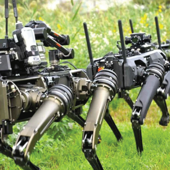 Ghost Robotics Vision 60 Q-UGV – Autonomous Ground Drone – Farrwest